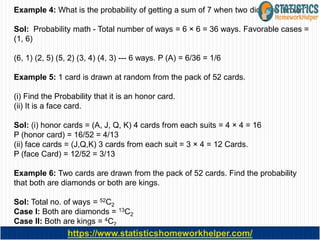 Probability Homework Help | PPTX
