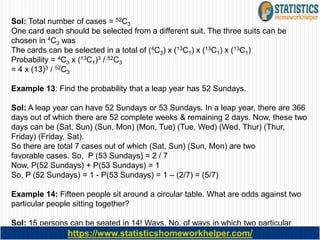 Probability Homework Help | PPTX
