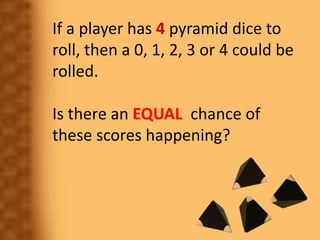 Probability in and Ancient Game | PPTX