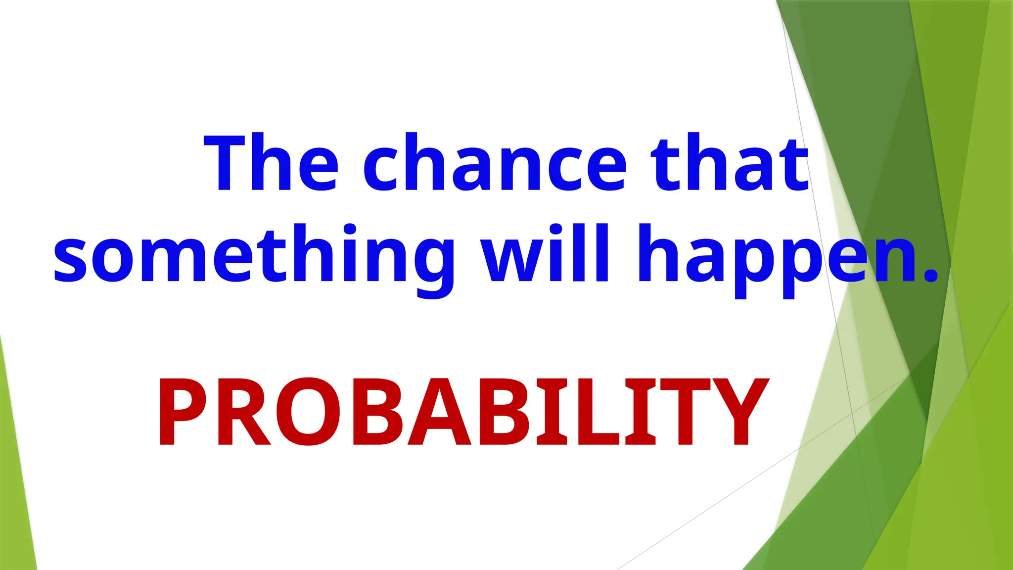 introduction to probability grade 8 math | PPTX