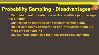 Probability Sampling Method- Concept - Types | PDF