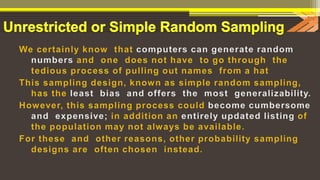 Probability Sampling Method- Concept - Types | PDF