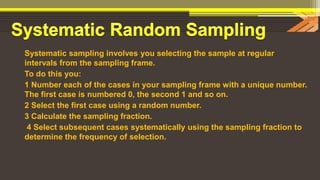 Probability Sampling Method- Concept - Types | PDF