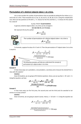 Probability module 1 | PDF