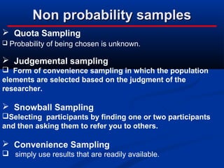 Probability And Non-Probability | PPT
