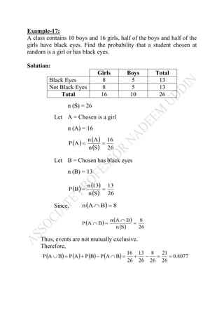 Probability(not mutually exclusive events) | PDF