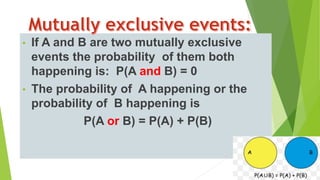 PROBABILITY OF MUTUALLY EXCLUSIVE EVENTS final.pptx