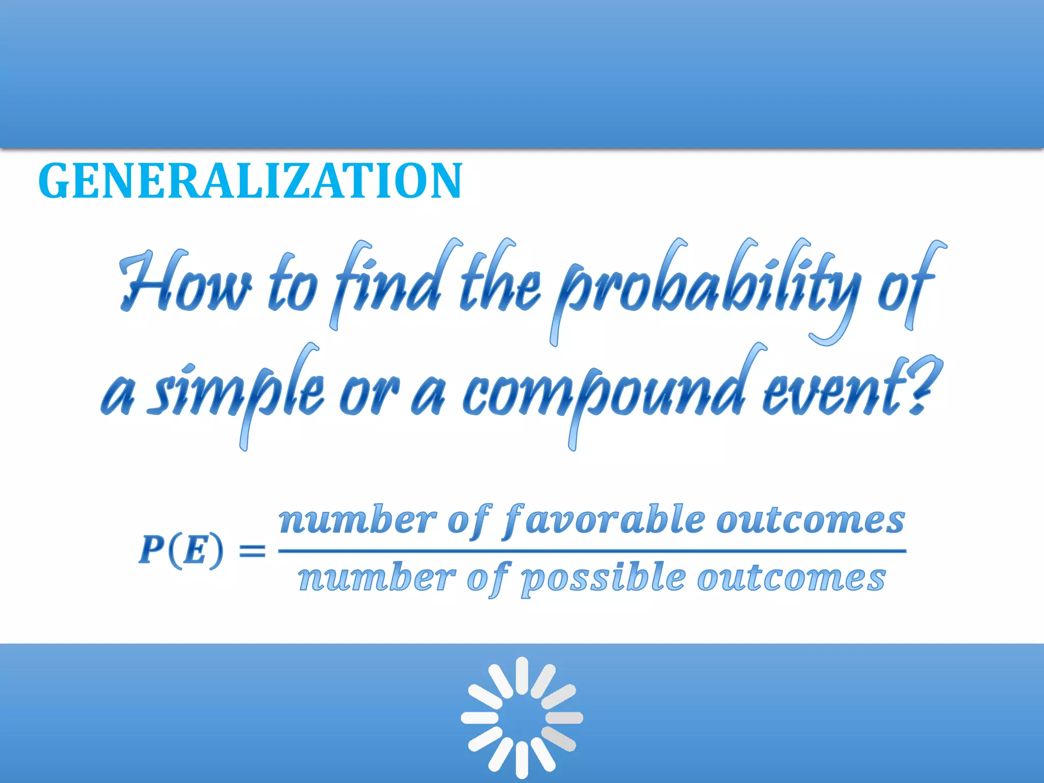 Probability of Simple and Compound Events | PDF