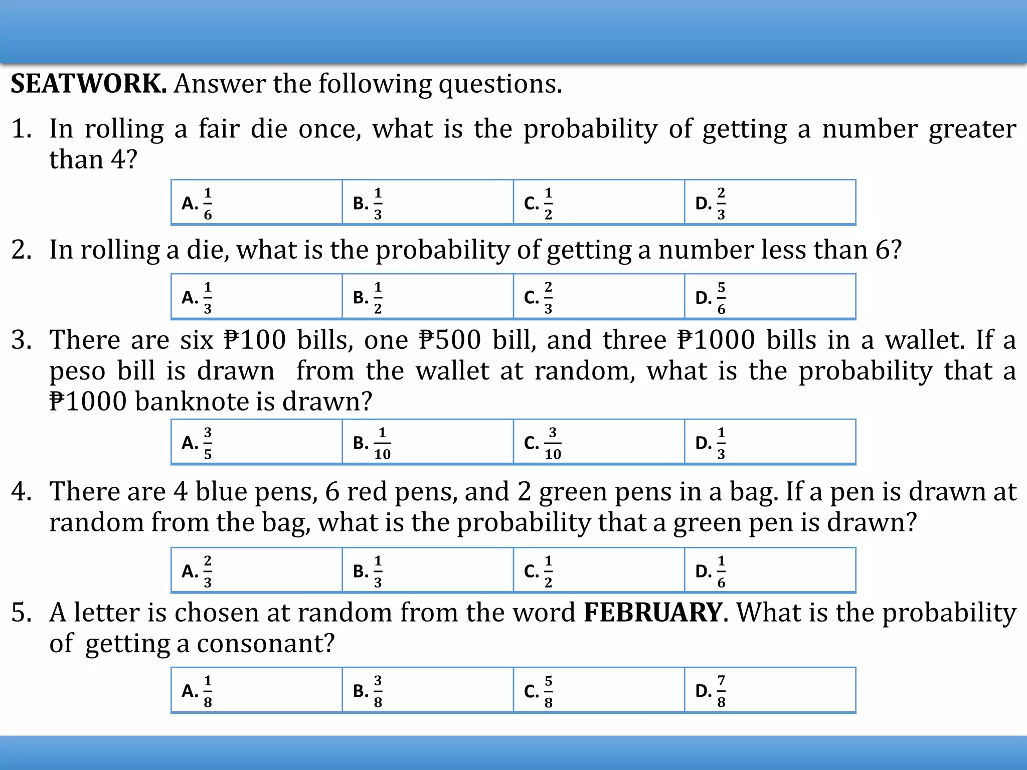 Probability of Simple and Compound Events | PDF