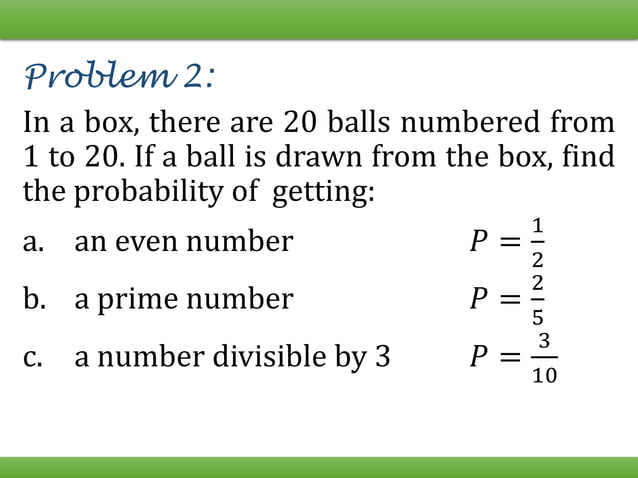 Probability of Simple and Compound Events | PDF