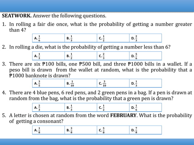 Probability of Simple and Compound Events | PDF