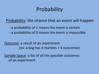 Probability Overview | PPTX