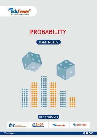 Probability - Mathematics Handwritten Notes | PDF