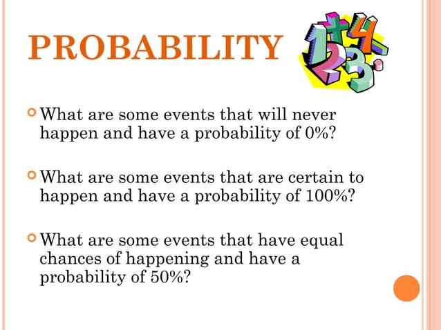Probability | PPT