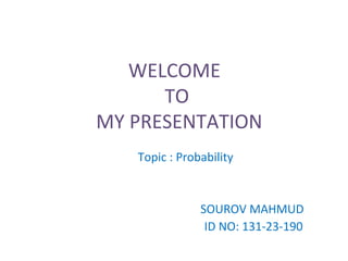 Probability | PPT