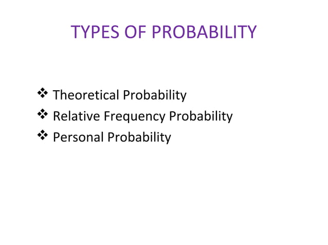 Probability | PPT