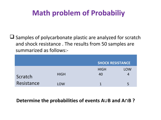 Probability | PPT