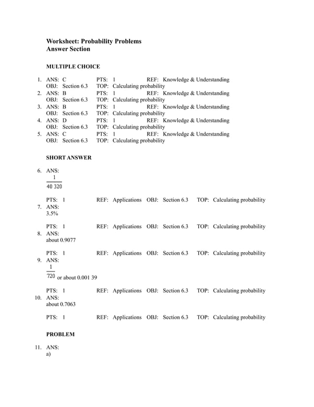 Probability+problems | PDF