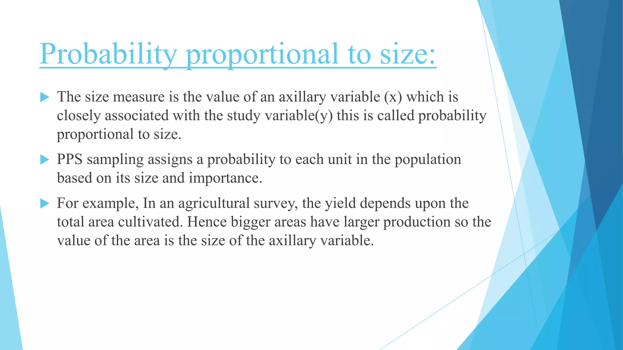 probability proportional to size.pptx.By Rc | PPTX
