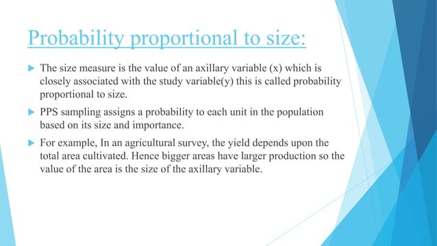 probability proportional to size.pptx.By Rc | PPTX | Science