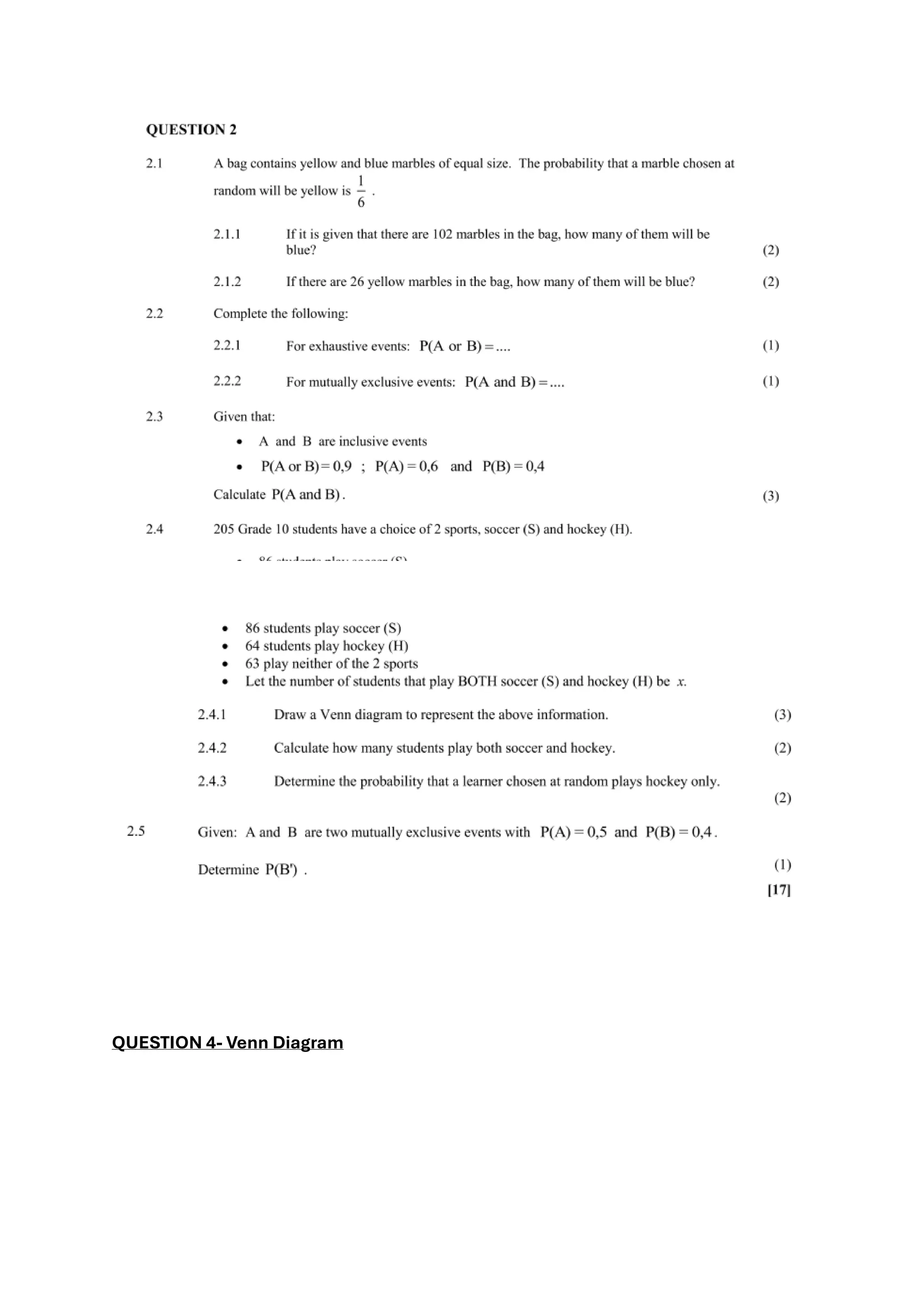 PROBABILITY QUESTIONS STATISTICS PRAC.pdf