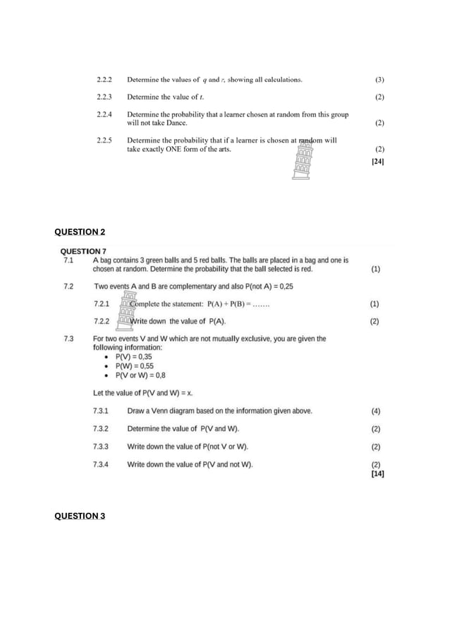 PROBABILITY QUESTIONS STATISTICS PRAC.pdf