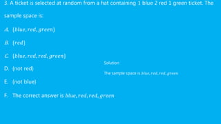 Probability revision card | PPT