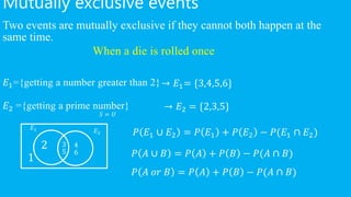 Probability revision card | PPTX
