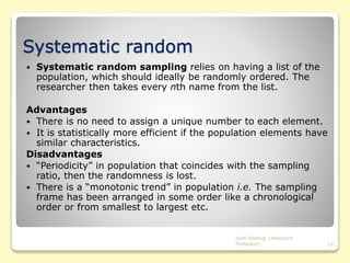 SAMPLE DESIGN, Probability sampling | PPTX