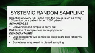 Overview of Probability Sampling Methods | PPT