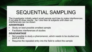 Overview of Probability Sampling Methods | PPT