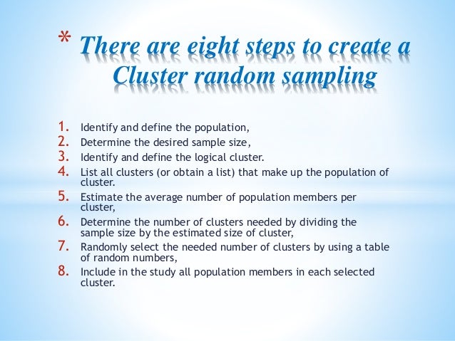 Random Probability sampling by Sazzad Hossain