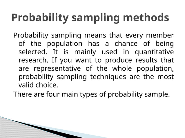 Probability systematic sampling methods.pptx