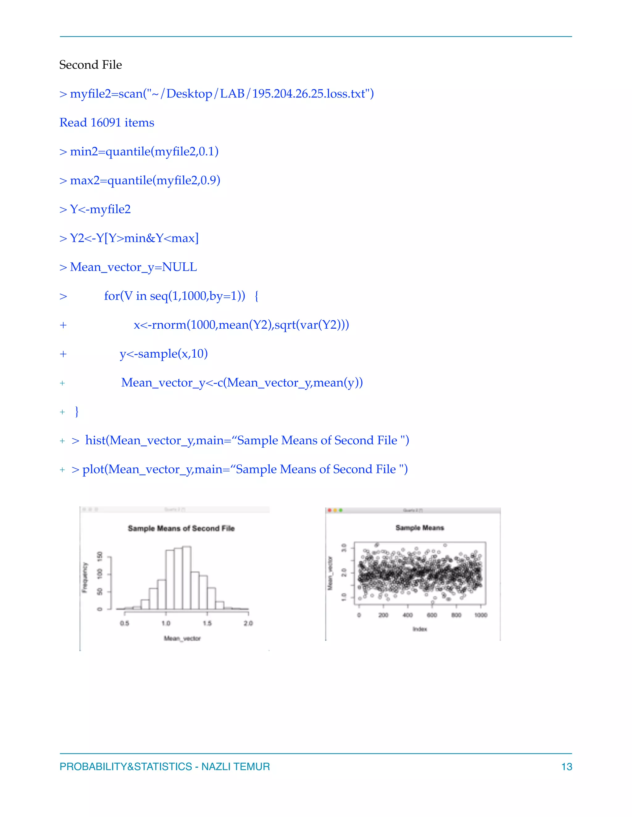 Using R Tool for Probability and Statistics | PDF