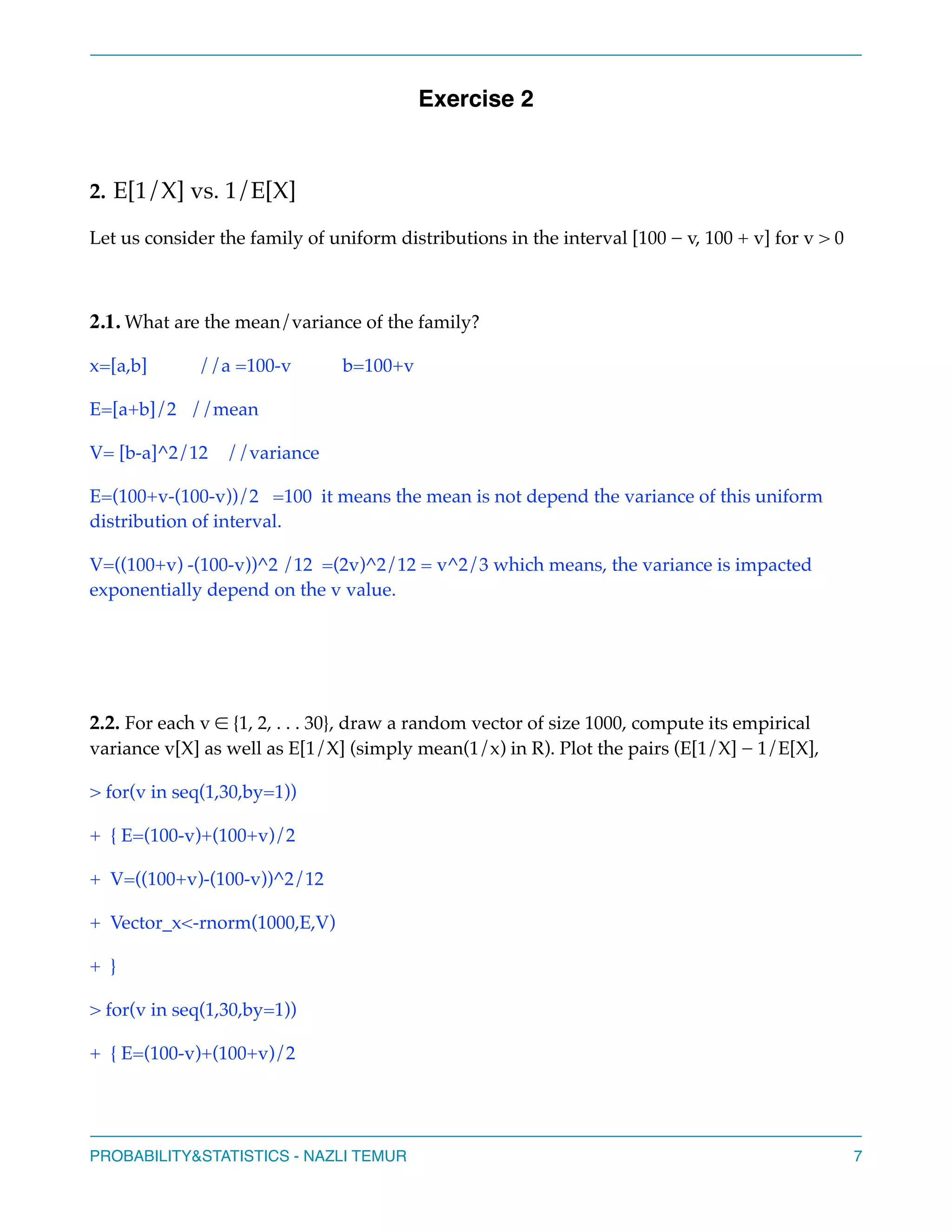Using R Tool for Probability and Statistics | PDF