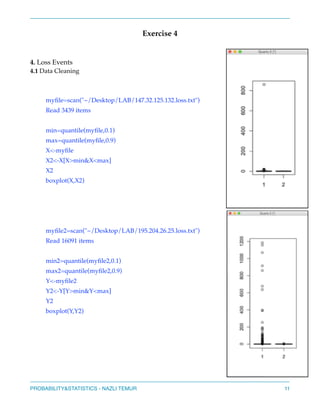 Using R Tool for Probability and Statistics | PDF