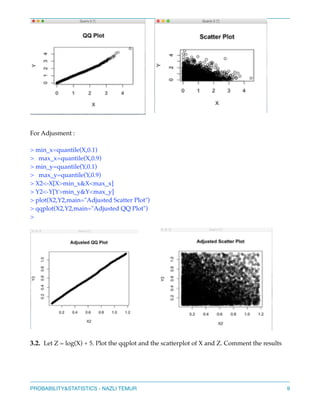 Using R Tool for Probability and Statistics | PDF