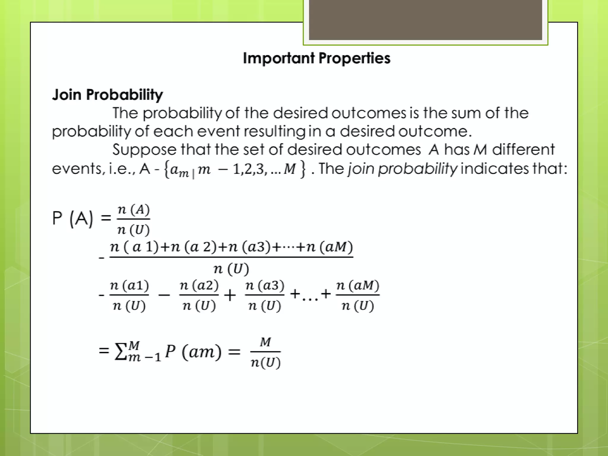 Probability theory | PPTX