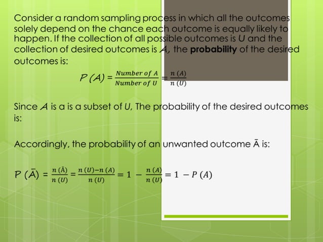 Probability theory | PPTX