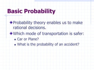 Probability theory graphical model seee.ppt