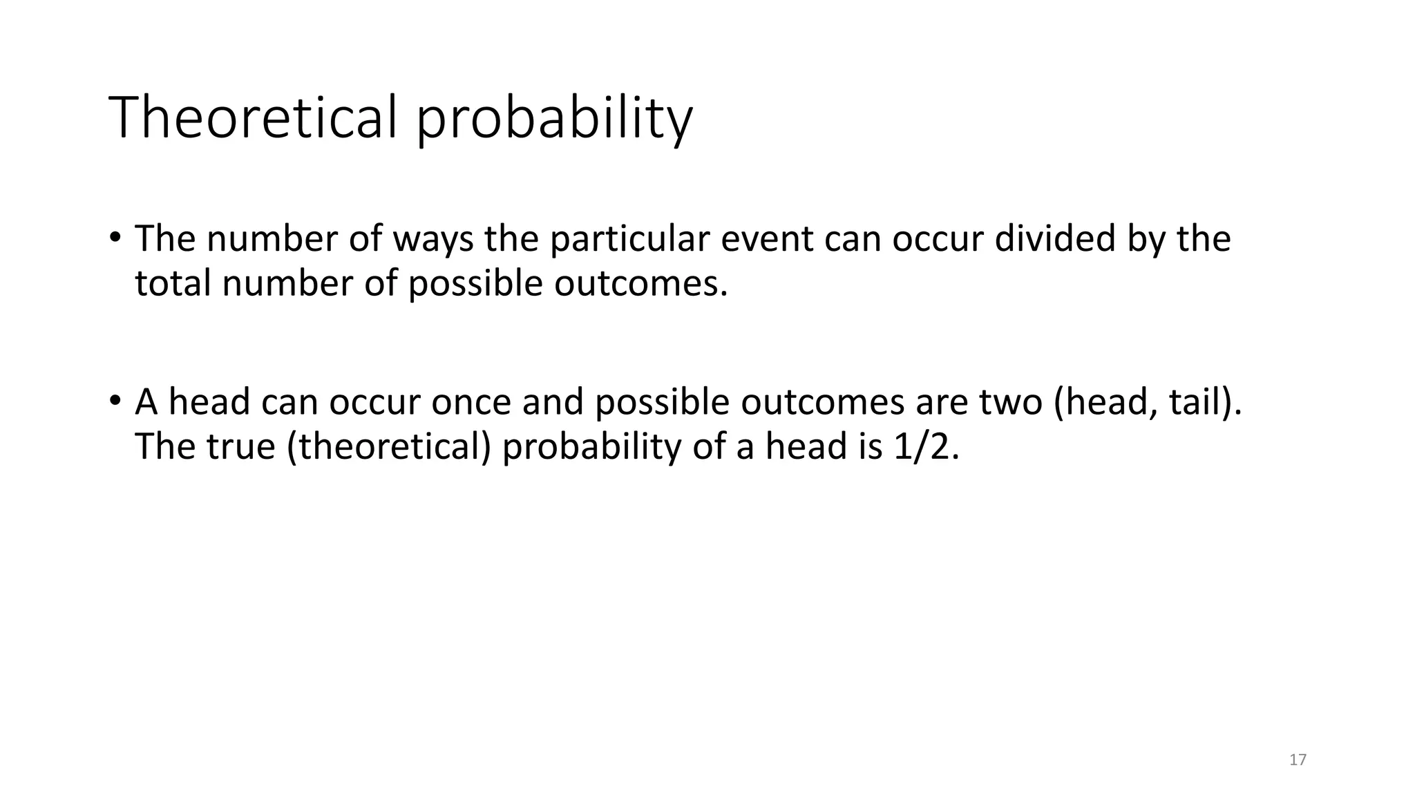 Probability Theory for Data Scientists | PPTX