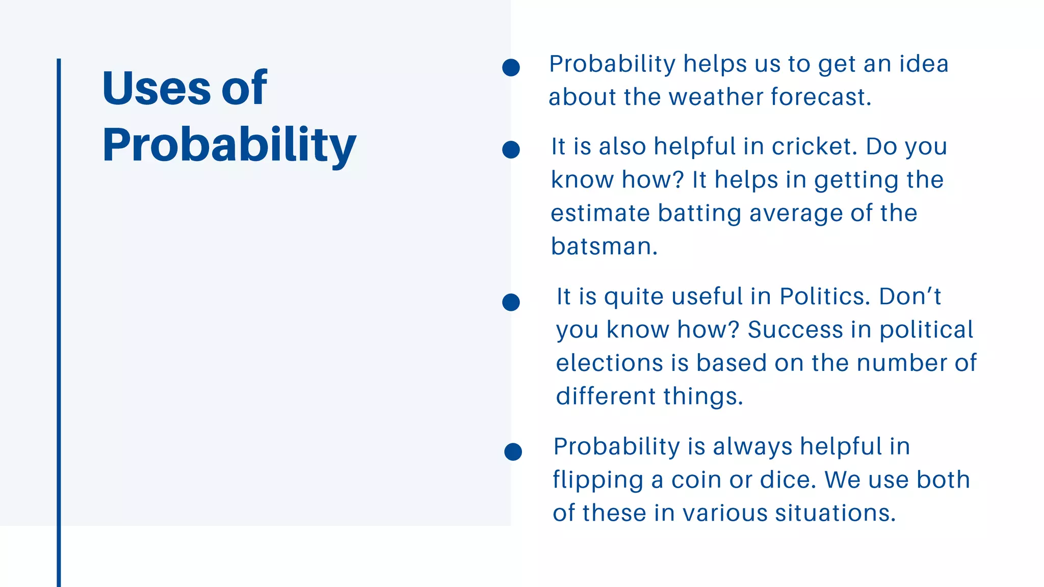 Probability vs statistics which one is important and why | PPTX | Science