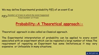 Probabilty ppt by jk | PDF