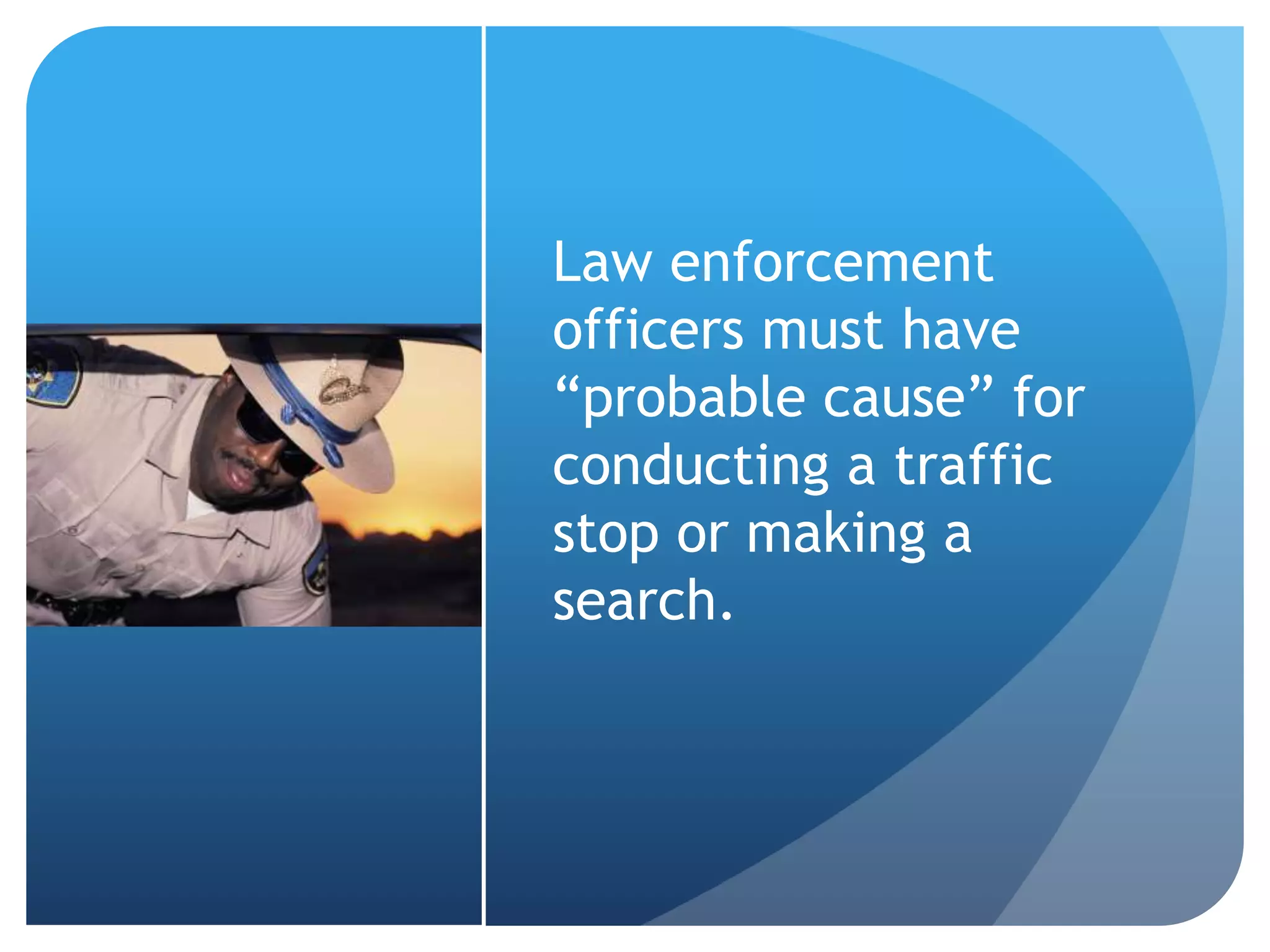 Writing Better Police Reports: Probable Cause | PPTX