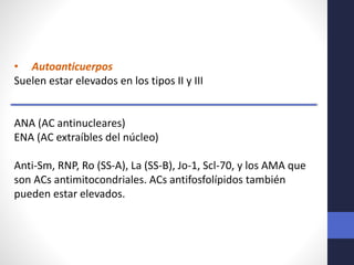 vasculitis crioglobuinemica | PPTX