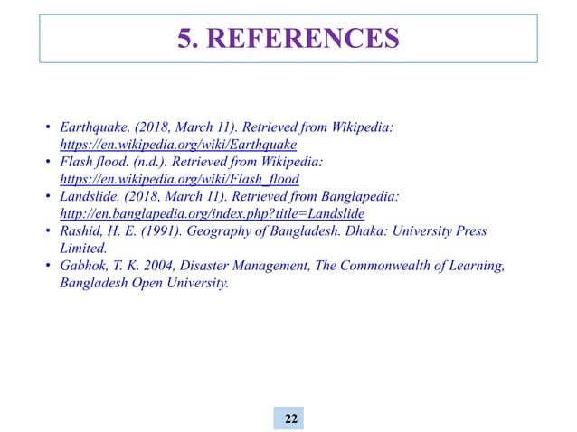 Probable disasters and their management at Risang waterfall, Alutila ...
