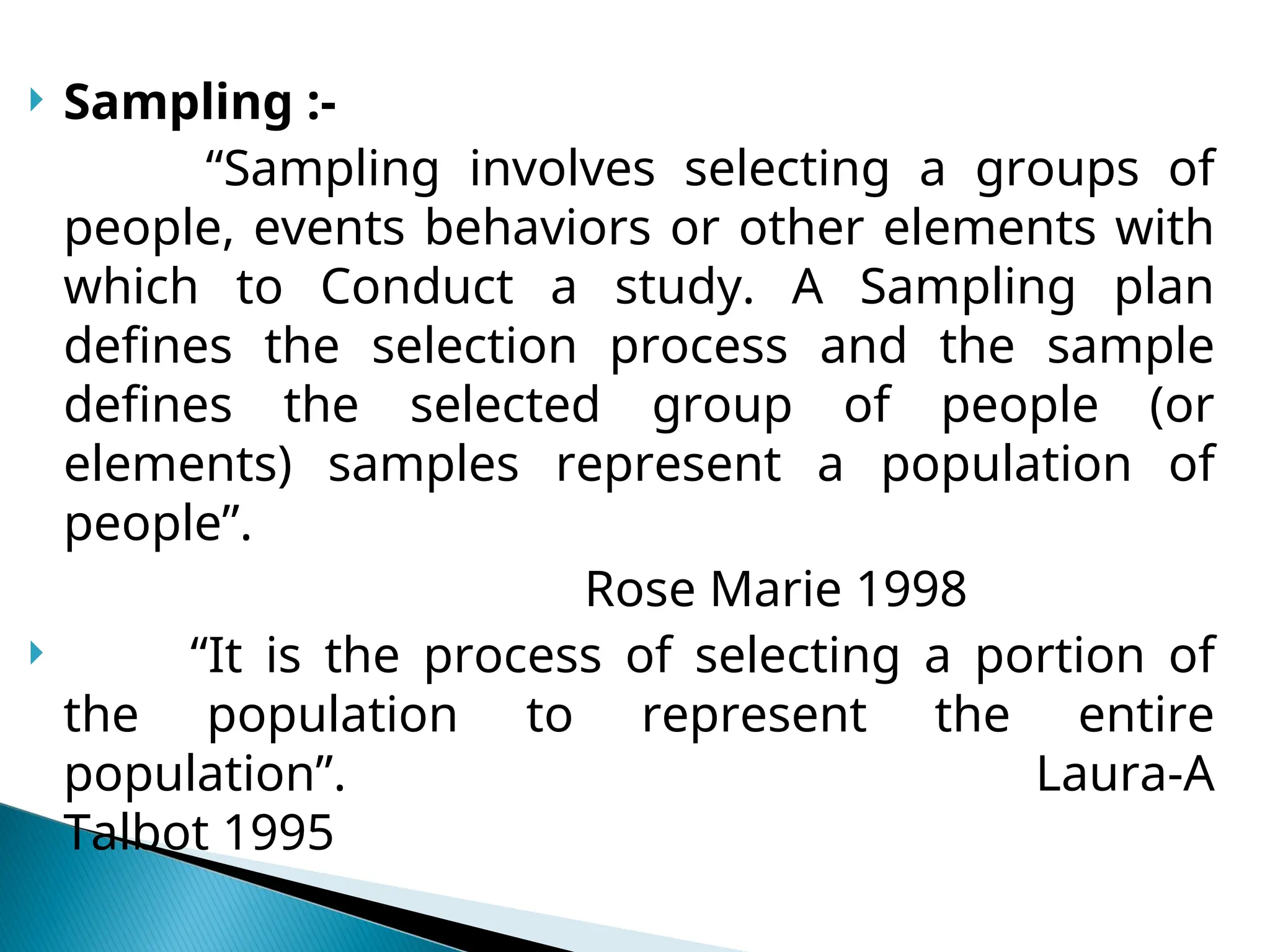 PROBABLE SAMPLING TYPES OF SAMPLING .ppt