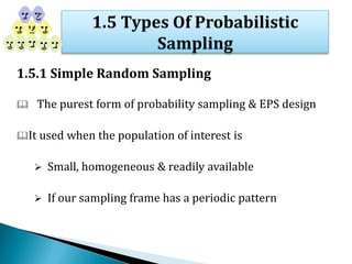 Probablistic sampling group 3 assighnment | PDF