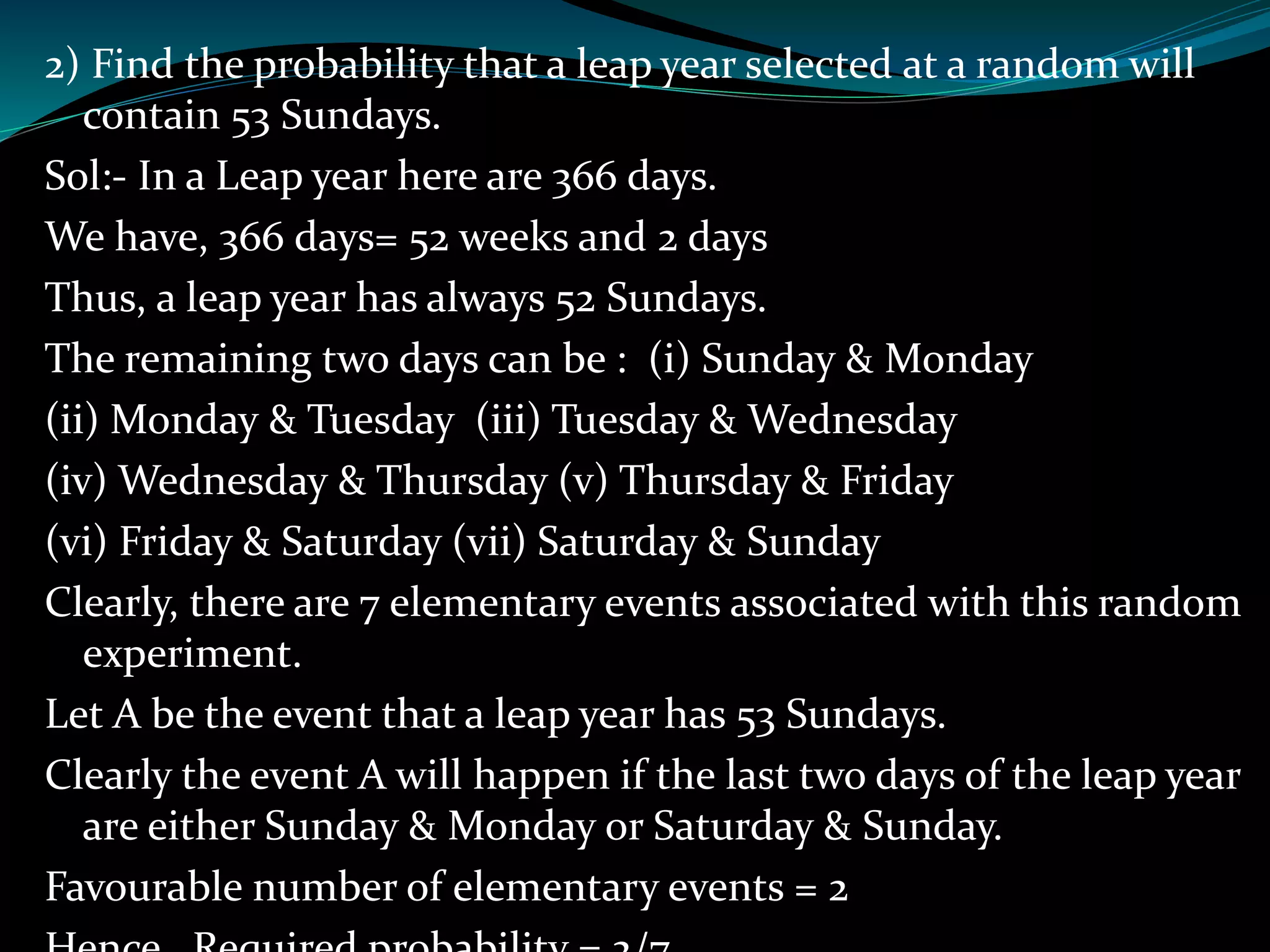 Probablity ppt maths | PPTX