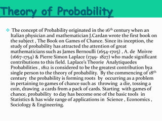 Probablity ppt maths | PPTX